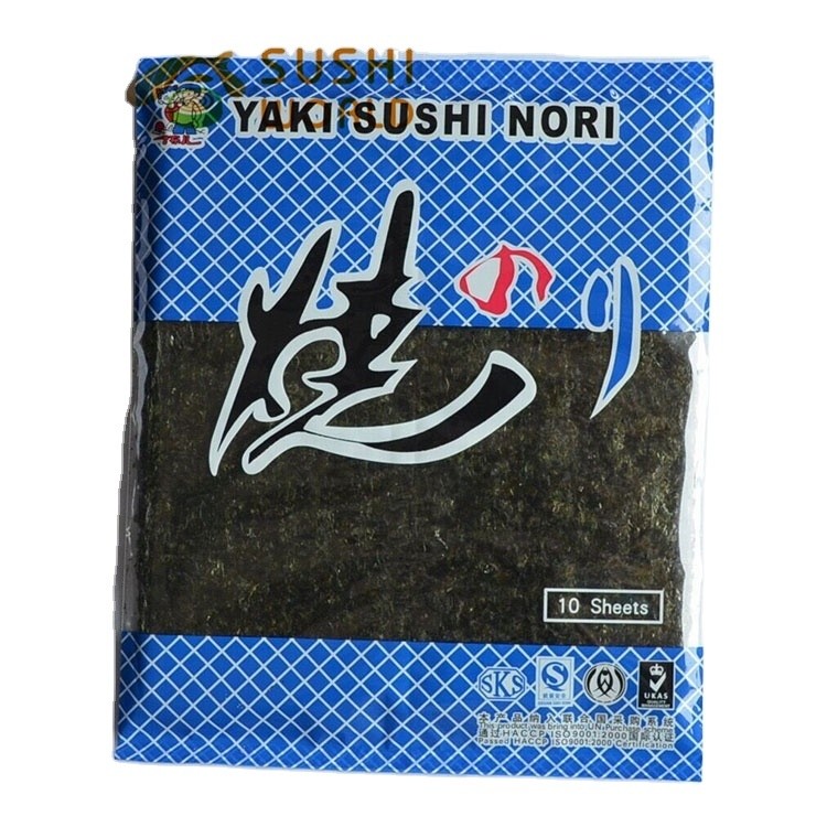 Organic Roasted Nori Snack Sheets Healthy Seaweed Sheets for Normal ...